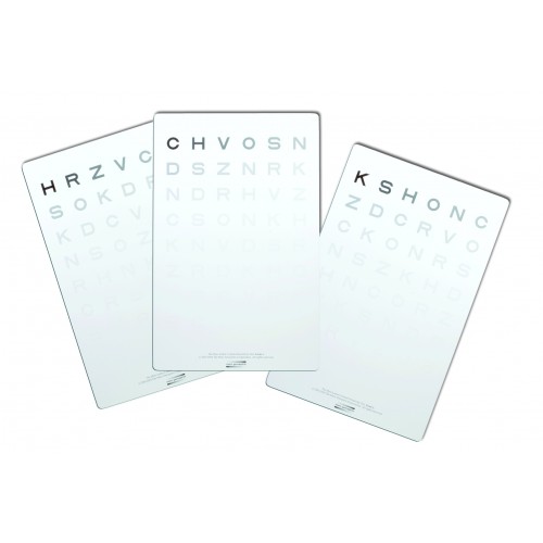 MARS Low Contrast Test, Letters Eyesfirst.eu