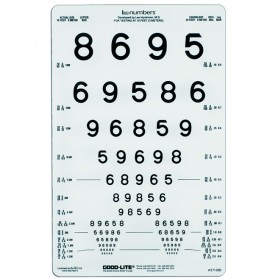 LEA SYMBOLS® chart, translucent, 3 m Eyesfirst.eu