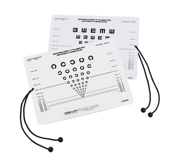 Nahtest E-Haken/Landoltringe-Karte Eyesfirst.eu