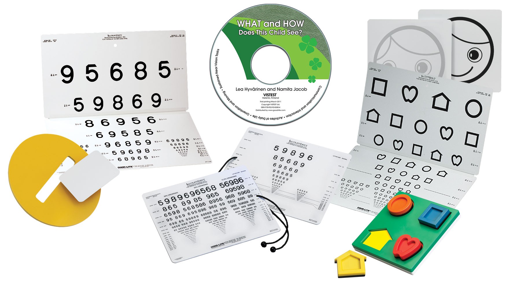 LEA™ Vision Test System Set (Basisset) - LEA™-Teste - Sehteste Eyesfirst.eu