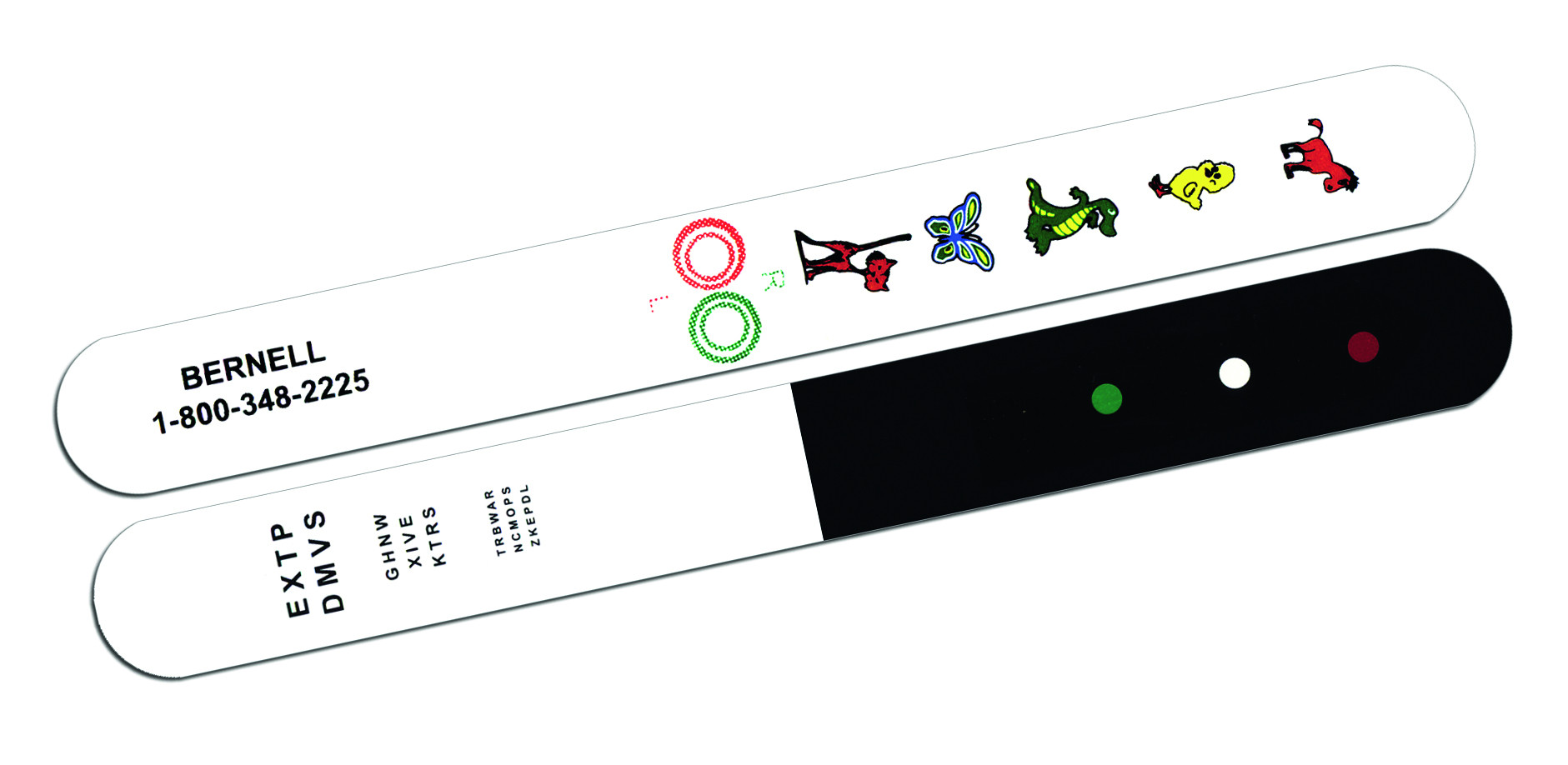 Bernell-Fixationsstäbchen mit Rotgruensuppressionstest Eyesfirst.eu
